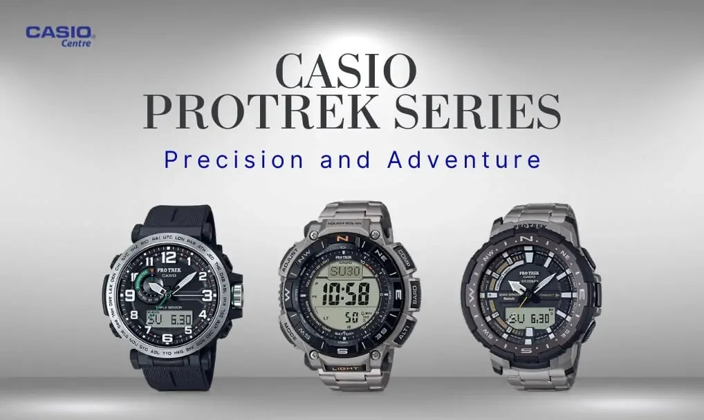 Casio Protrek Watches Precision and Adventure – Casio Centre Pakistan