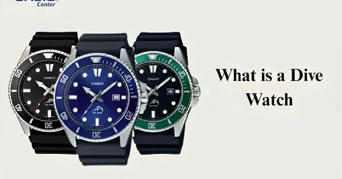 What is a Dive Watch & Its Features – Casio Centre Pakistan